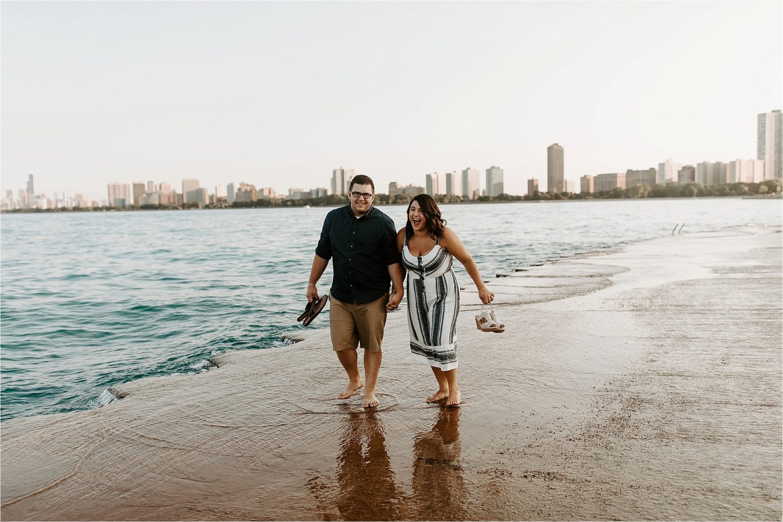 Anniversary Session on the Lake in Chicago | Ryan + Sam | Krystal ...