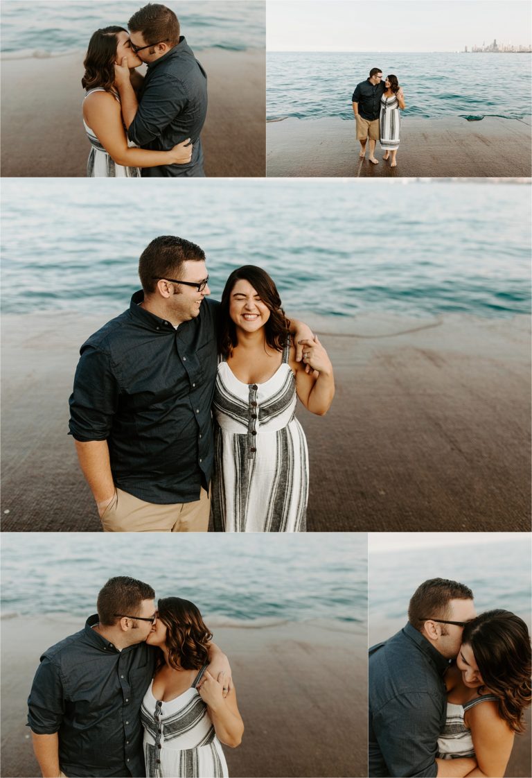 Anniversary Session on the Lake in Chicago | Ryan + Sam | Krystal ...
